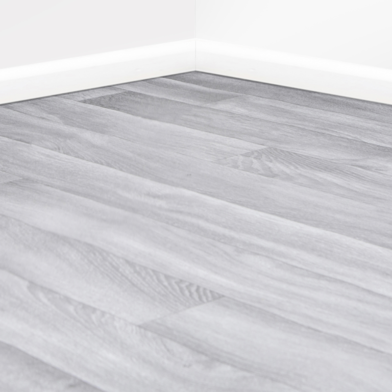 Grey Oak Vinyl Roll Sheet Flooring Lino Kitchen Bathroom No Slip